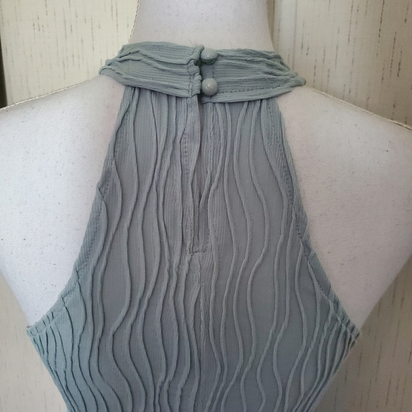 Tops | Ripple Keyhole Halter Top | Poshmark
